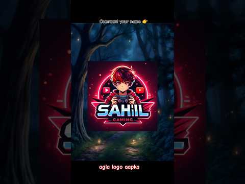 Gaming logo making comment your name πβΊοΈπ₯° agla logo aapka#freefire #viralvideo #shorts