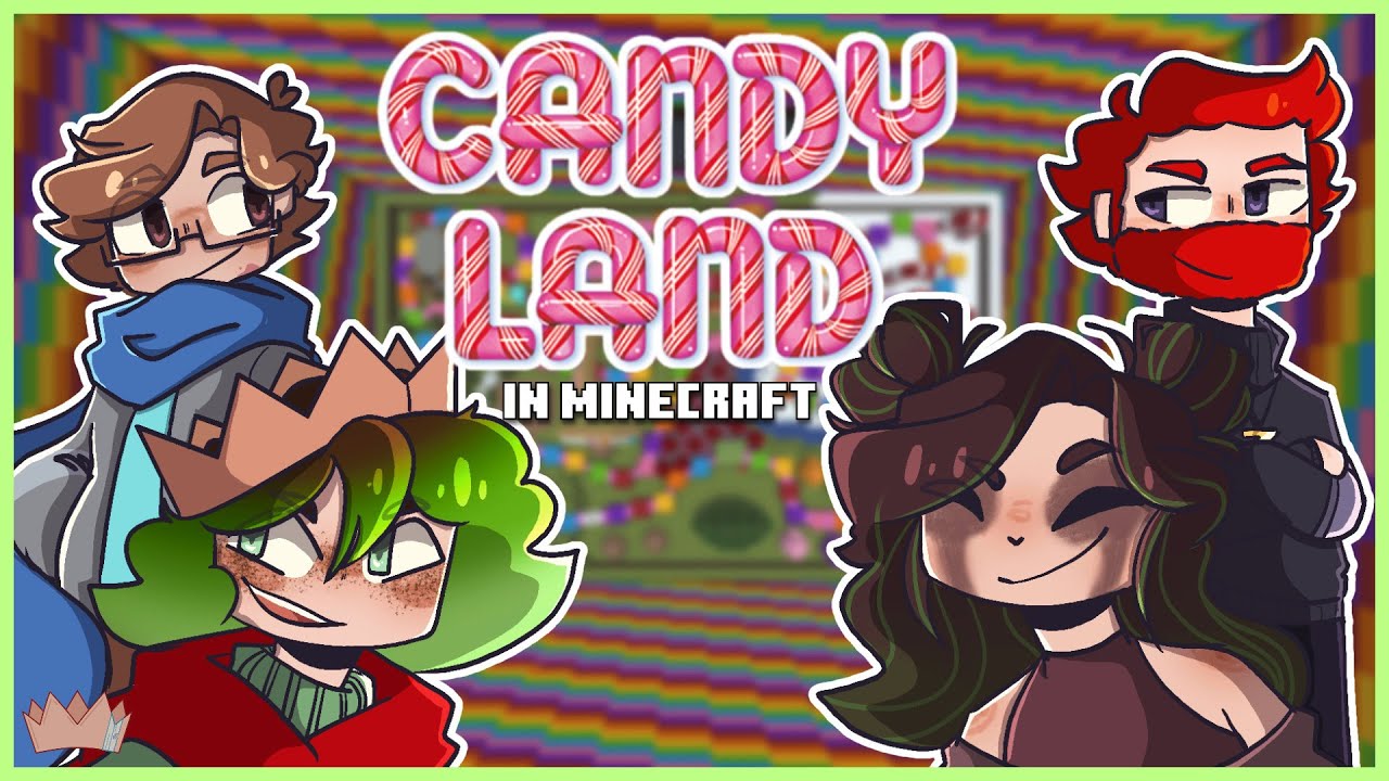 MINECRAFT BUT WE PLAY CANDYLAND!