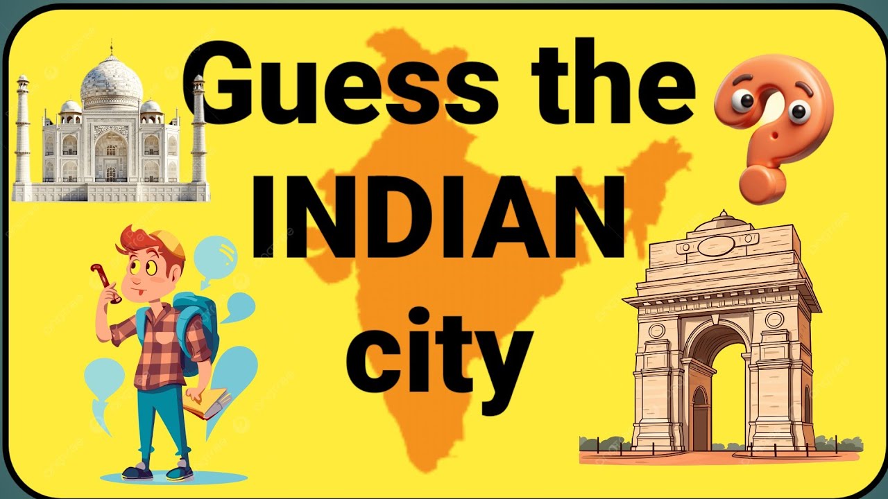 Guess the Famous Indian Cities in 5 Seconds ⏳Only Smart People Can Answer!