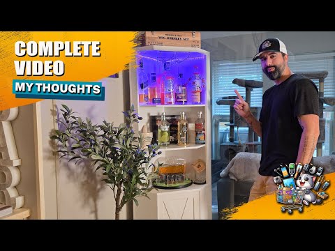 Transform Your Space: YITAHOME 5-Tier Bar Cabinet Review