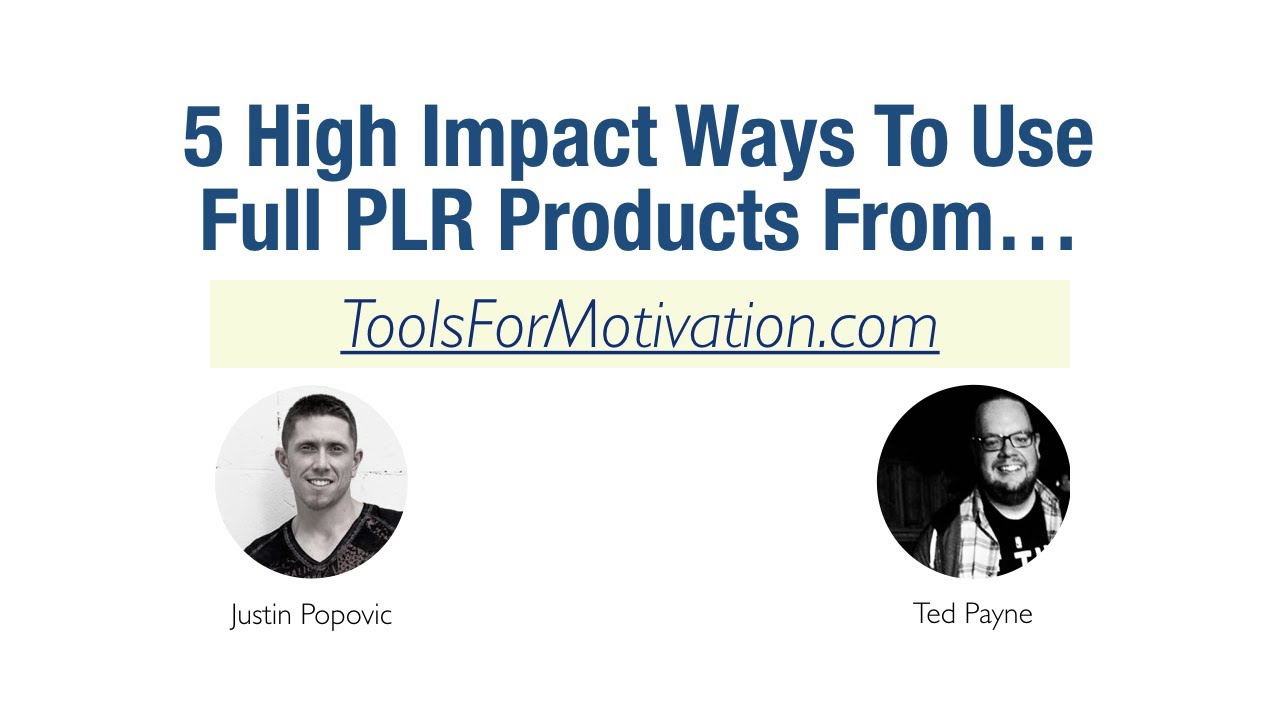 5 High-Impact Ways To Use PLR Programs In Your Business