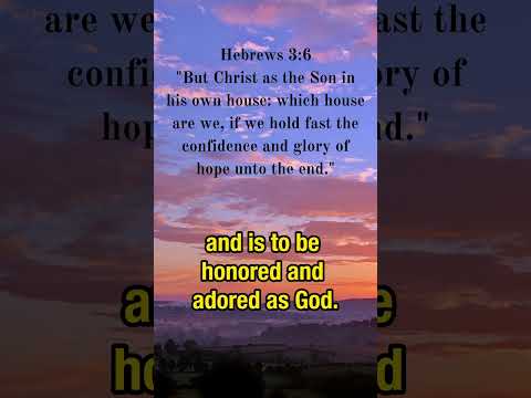 Hebrews 3:6 - Church Fathers' explanation