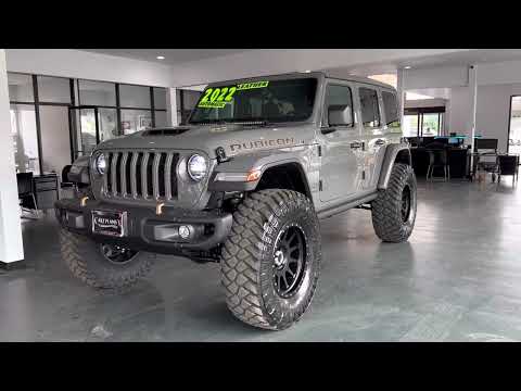 2022 Jeep Wrangler Unlimited Rubicon 392 HEMI 4" LIFT 40" TIRES 4X4 FOR SALE PORTLAND OREGON USED