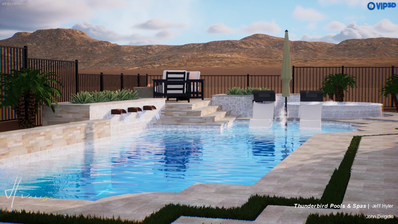 Degidio Design Concept- Thunderbird Pools & Spas