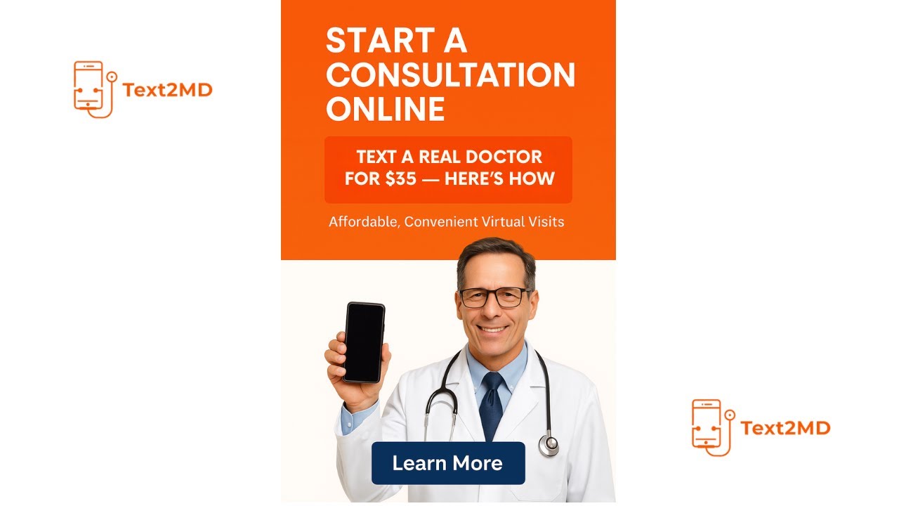 How to See a Real Doctor from Your Phone – Just $35 | Text2MD
