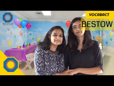 Bestow Meaning | VocabAct | NutSpace