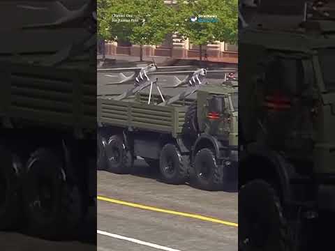 #Russia parades drones during #VictoryDayparade, used by forces in #Ukraine war | #shorts