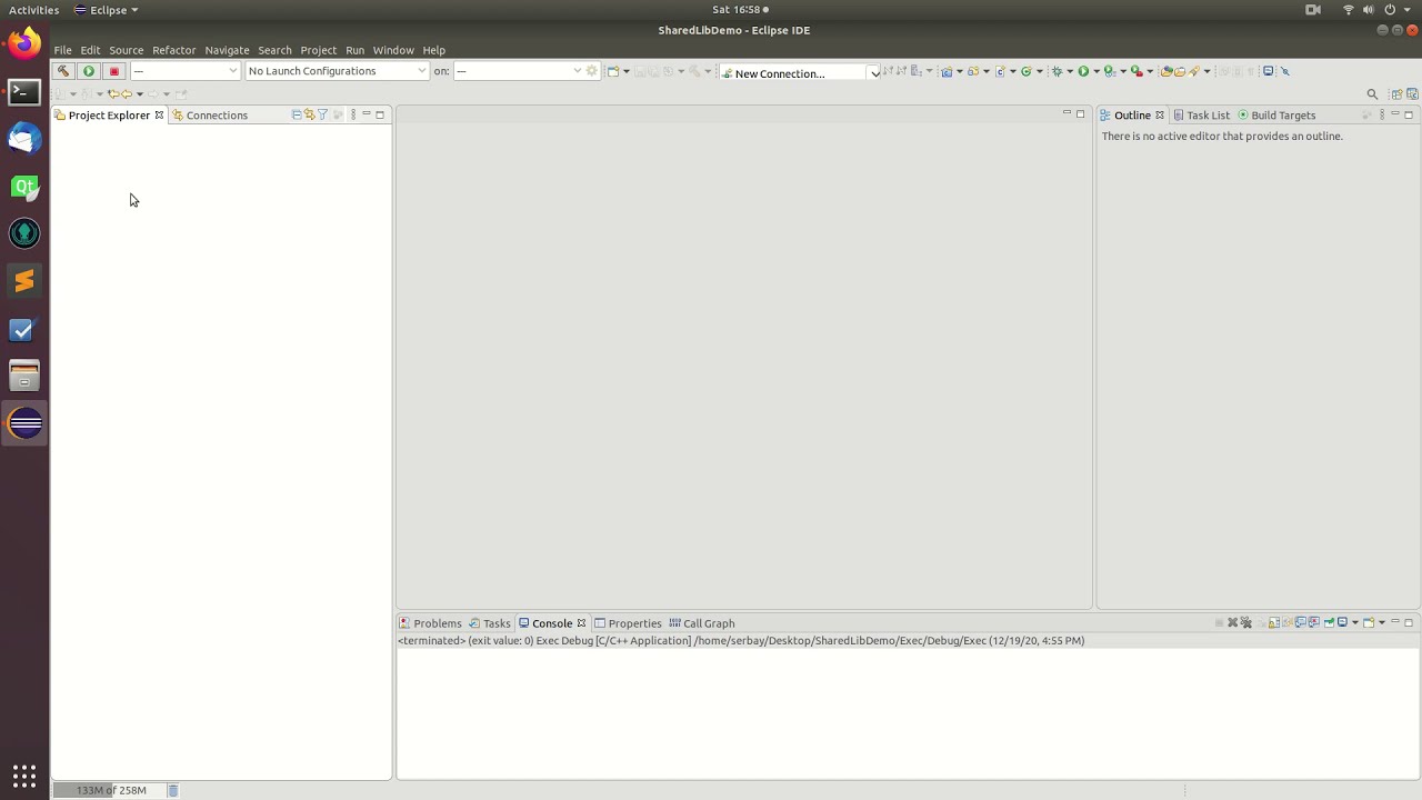 Creating and linking dynamic/shared library using Eclipse IDE for C/C++ Developers