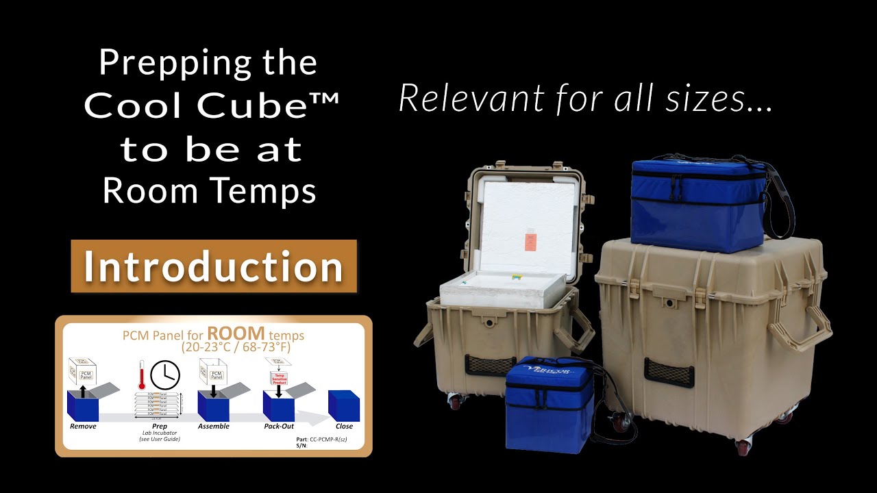 Introduction: How to Prep a Cool Cube Room Temp Cooler for Platelet, FFPE & Biospecimen Transport