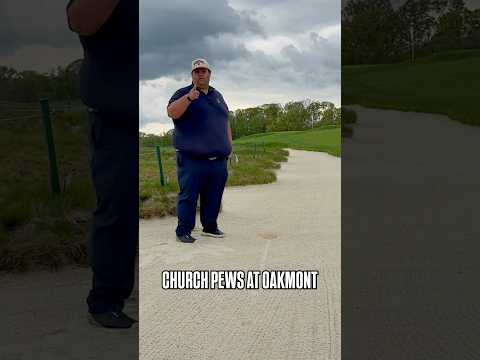 How to play Oakmont’s Church Pew bunkers with Barstool Beef @BrexHQ