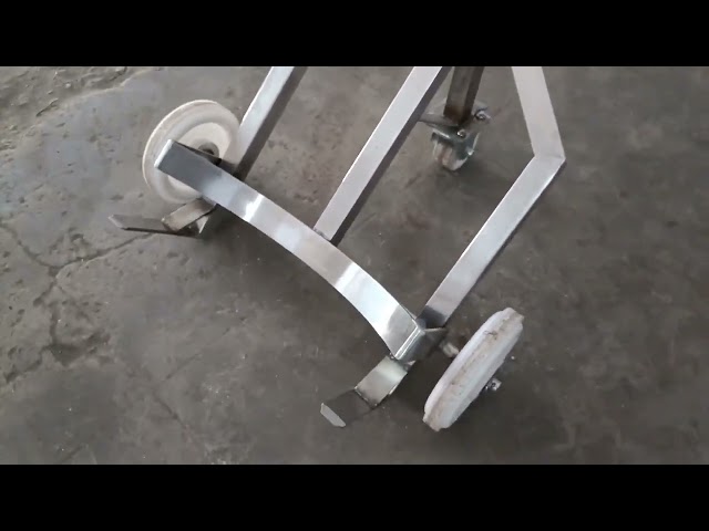 Drum Trolley - SS 304 Drum Trolley Manufacturer from Vasai