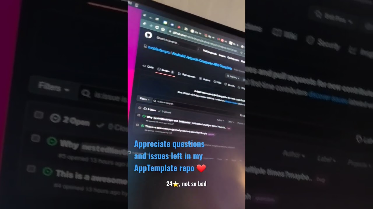⭐️AppTemplate built with Jetpack Compose on my GitHub. Link in comments