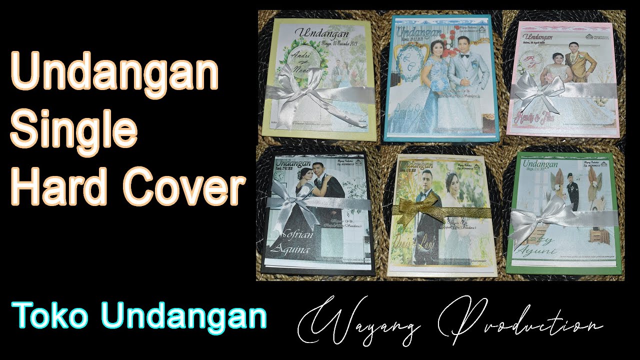 Undangan Single HardCover