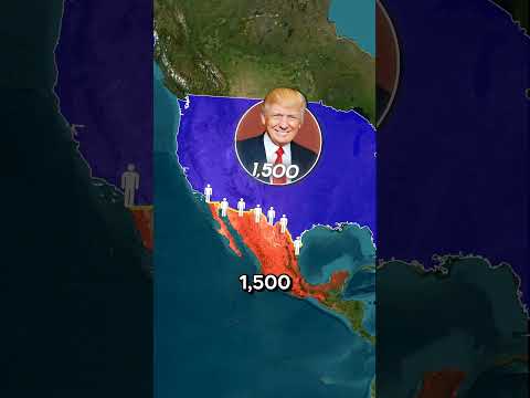 Will Donald Trump’s Massive Border Wall Finally Be Completed? #map #maps #donaldtrump #mexico