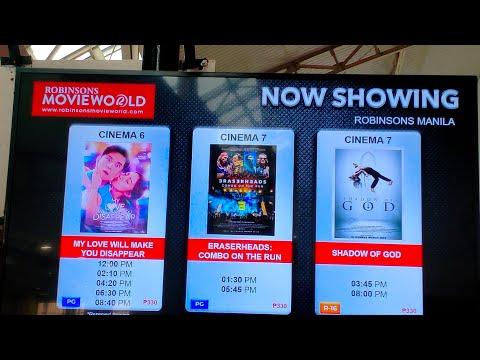 What's happening @Robinsons Movieworld Manila ( updated March 2025)