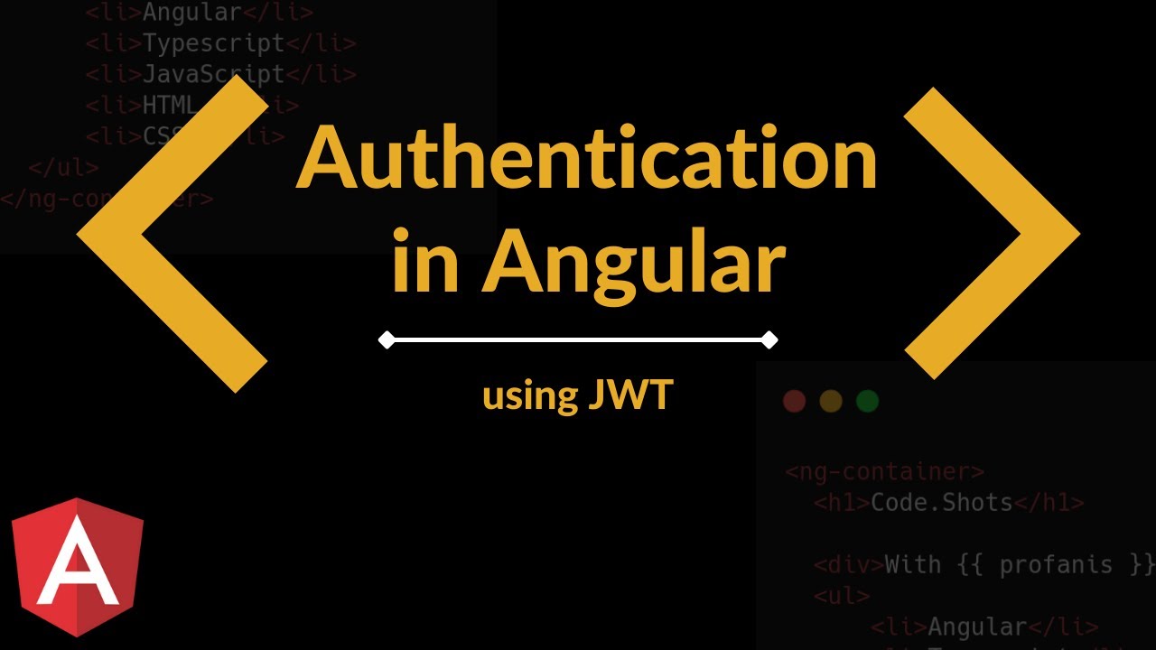 Angular Authentication: Login Using JWT