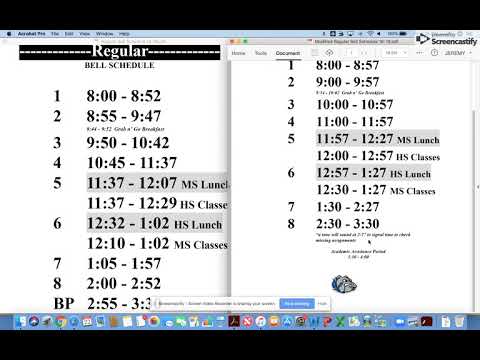 Alternate Bell Schedule and MAP Test Reward Friday Announcement
