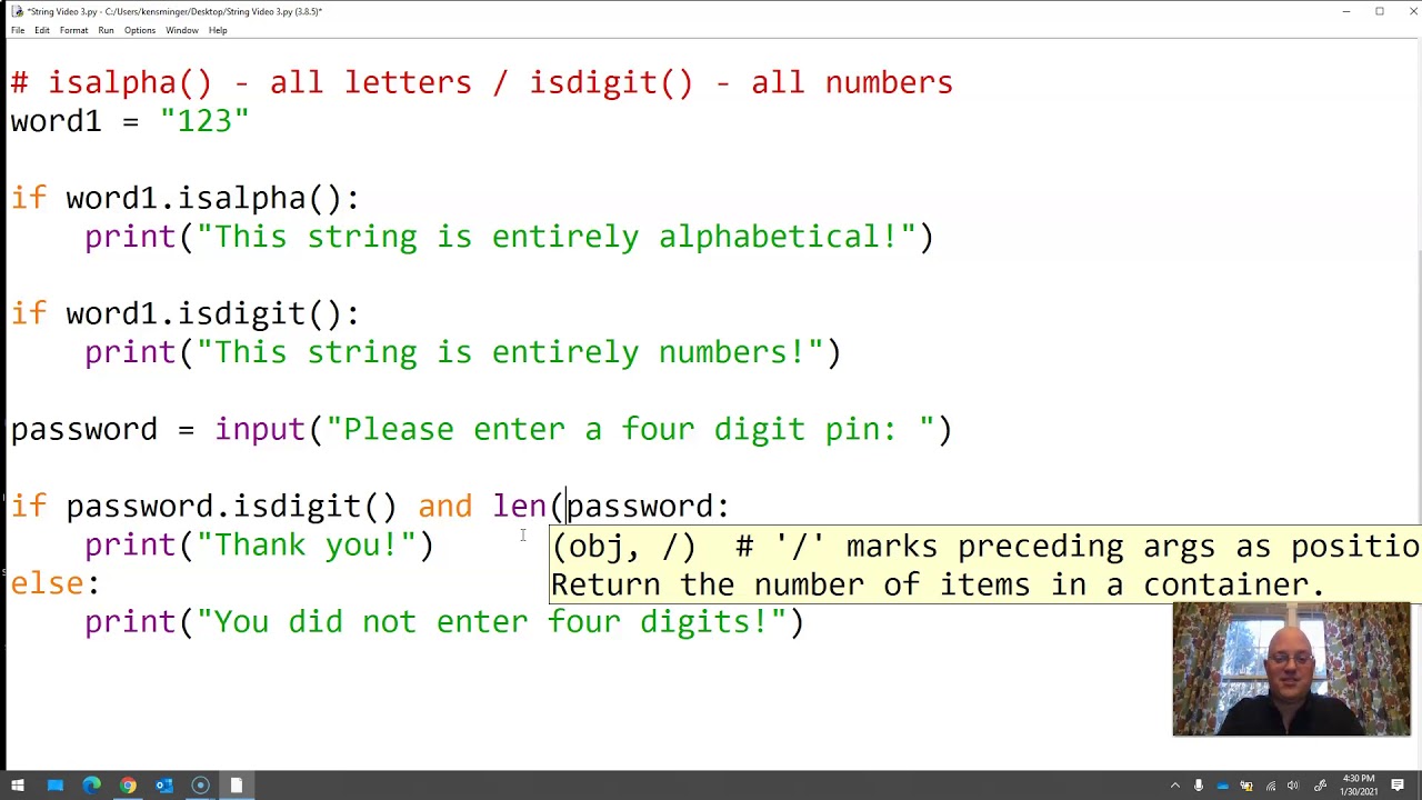 ICS Python String Video 3