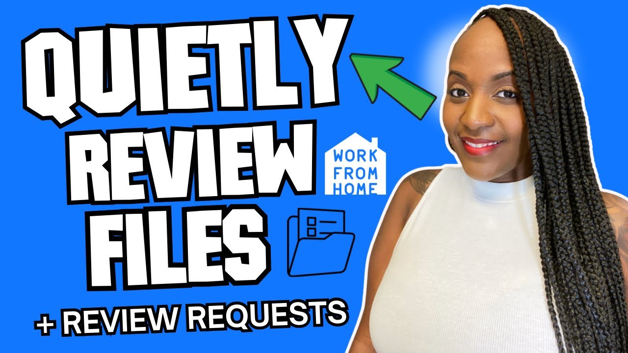 ✅ Quietly REVIEW Files & Requests | Work From Home Jobs 2026