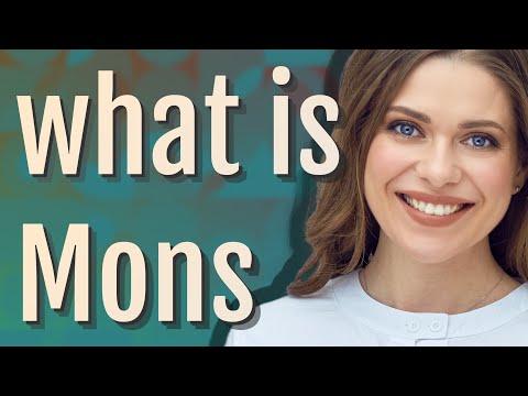 Mons | meaning of Mons
