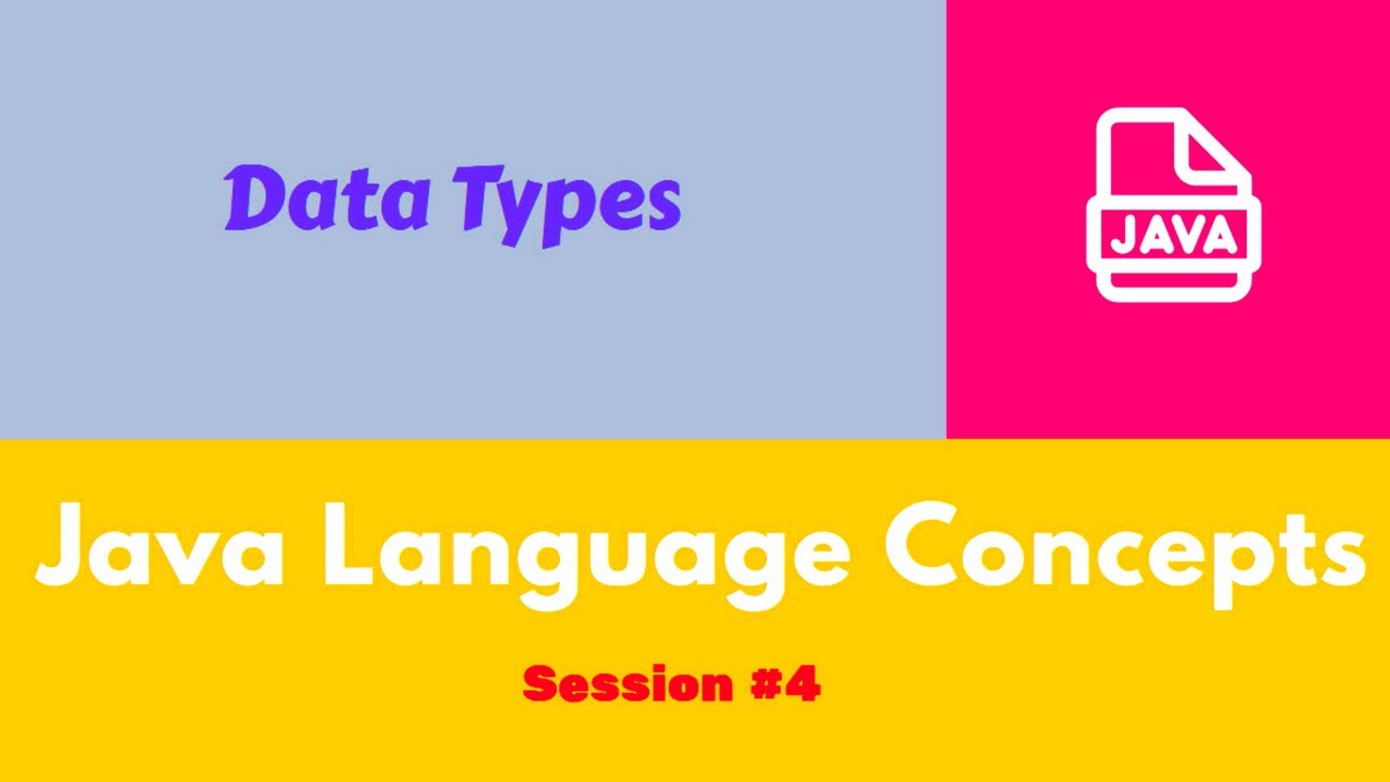 Session 4: Data Types in Java | Different Java Data Types, their default value, Size , Range & usage