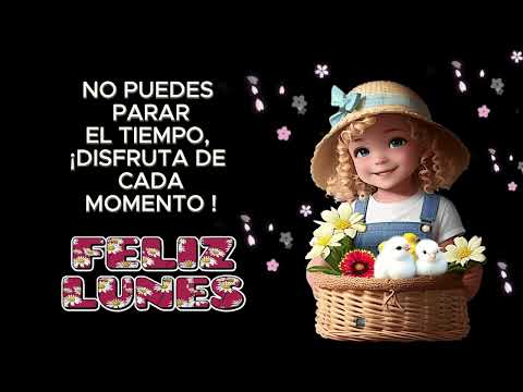 Feliz lunes e inicio de semana con bendiciones y con imágenes y gif bonitos de buenos días para ti💐💖