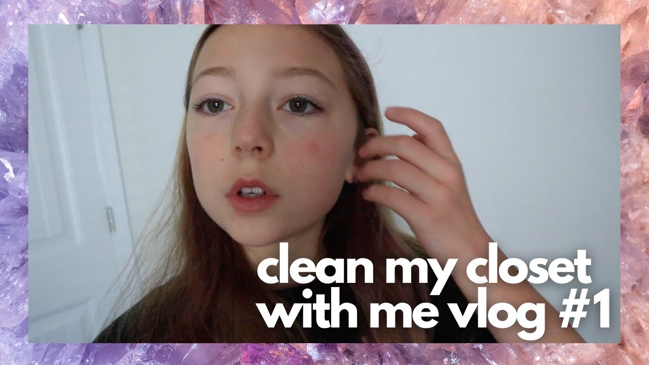 Cleaning out my closet vlog #1