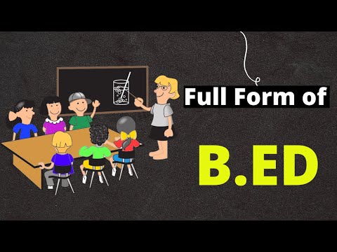Full Form of B.ED || B.ED Ka Full Form Kya Hai || Word Journey