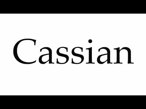 How to Pronounce Cassian