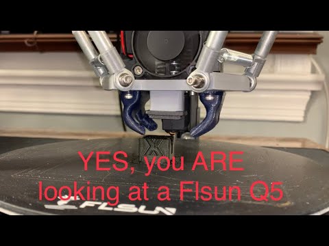 Upgrade a Flsun Q5 with a SR (SuperRacer) EFFECTOR! Also Hotend and Extruder. How did it go?