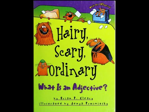 Hairy, Scary, Ordinary: What is an adjective?