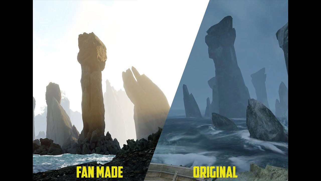 Skull Island - Beach Scene Concept