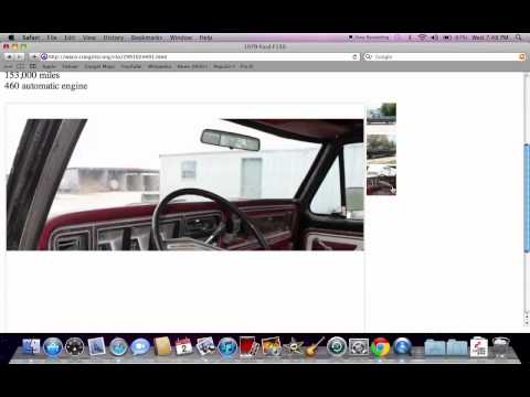 Craigslist Waco TX - Finding Used Trucks and Cars Under $2000 in 2012