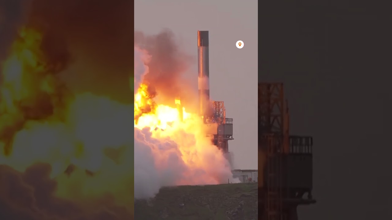 Rocket engine explodes during test at Scottish spaceport