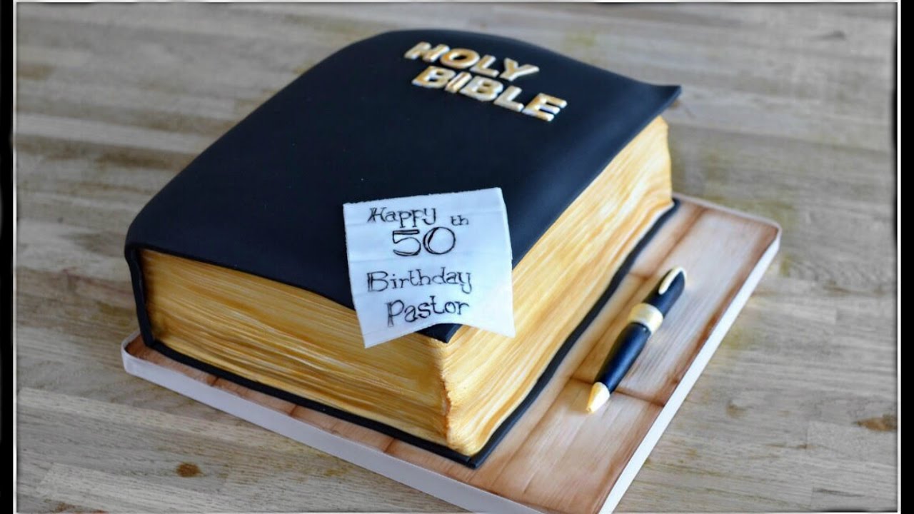 Bible cake tutorial | 3d book cake