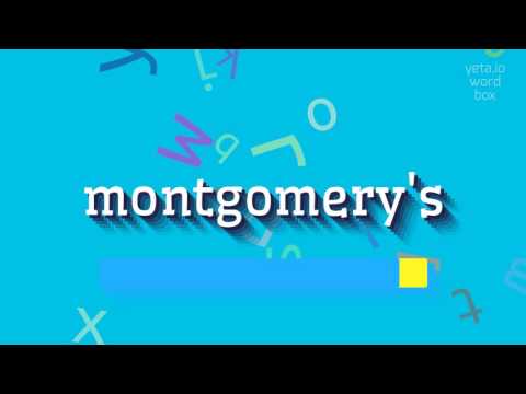 How to say "montgomery's"! (High Quality Voices)