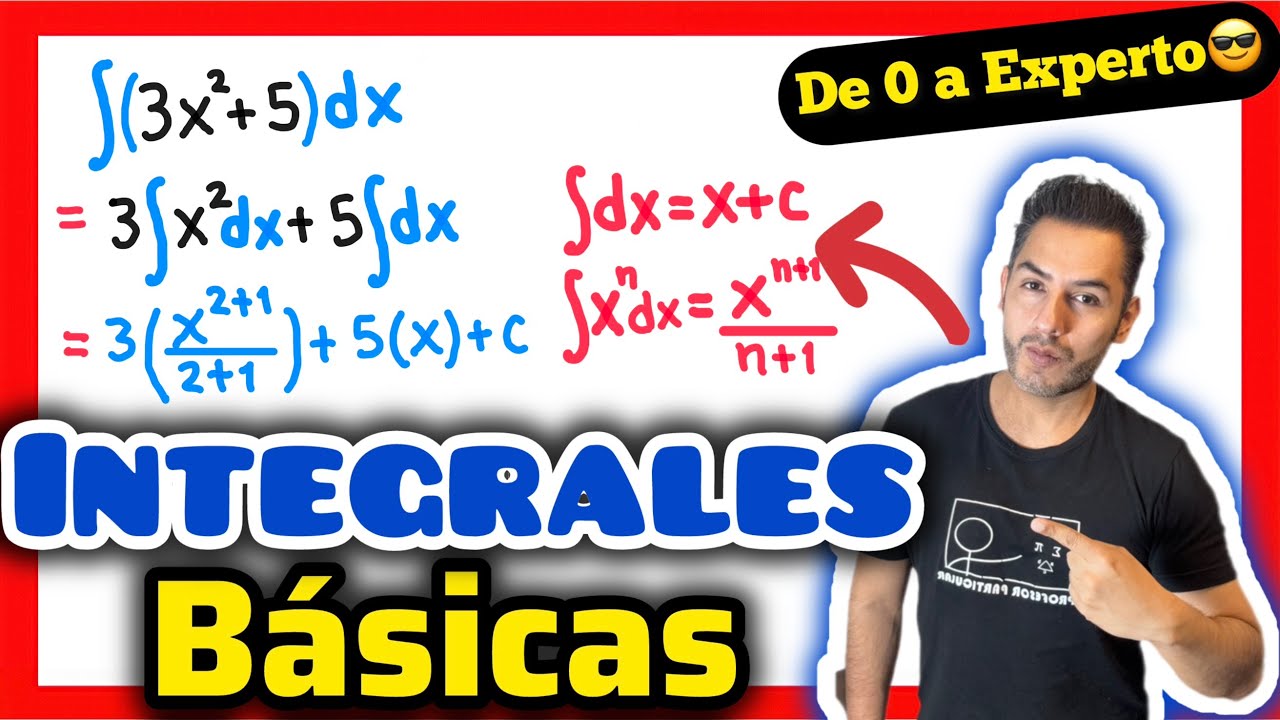 ✅INTEGRALES BÁSICAS Ejercicios [𝐀𝐩𝐫𝐞𝐧𝐝𝐞 𝐝𝐞𝐬𝐝𝐞 𝐜𝐞𝐫𝐨💯] Cálculo Integral
