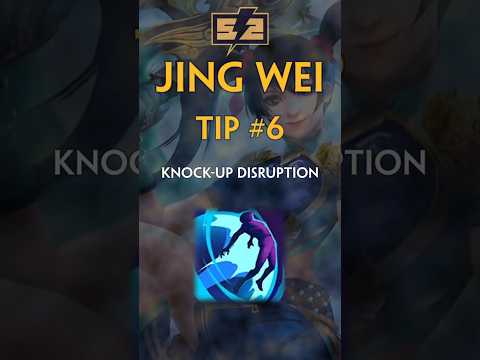 Jing Wei Smite 2 Noob-Proof God Guide Tip #6 Knock-up Disruption #games #smite2 #guide