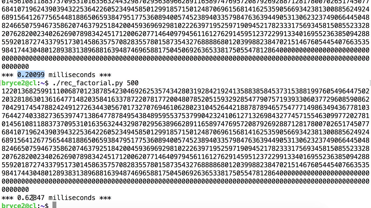 iteration vs recursion part1