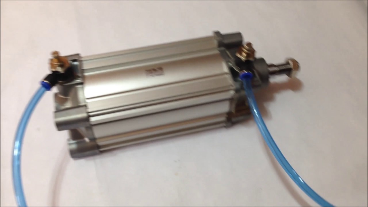 Regulador de caudal para control de velocidad de salida de cilindro piston SMC