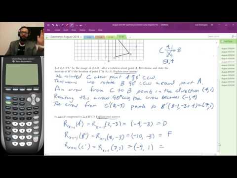 Problem 33, August 2016 Geometry (Common Core) Regents Exam - JuanTutors.com