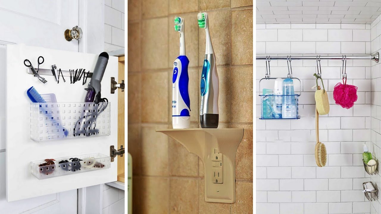 15 Tiny Bathroom Storage Ideas