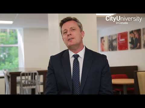 City University in Canada. Our Vice-president and Associate Provost, Dr. Steve Conway.