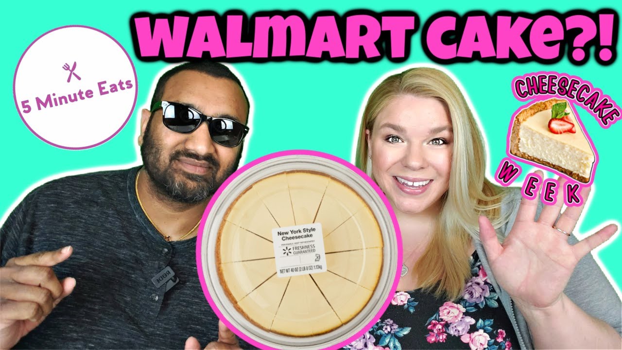 Walmart Freshness Guaranteed New York Style Cheesecake Review