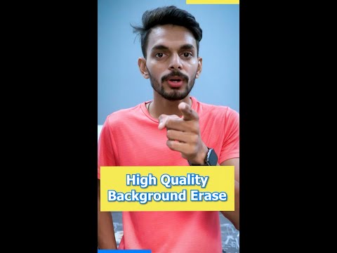 Remove High Quality Background in ONE click