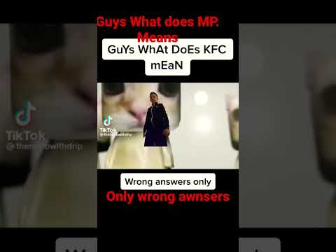 What does Mp means only wrong awnsers.