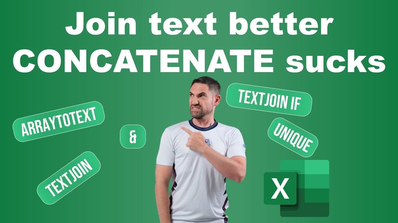How To Merge Text In Excel Without Concatenate
