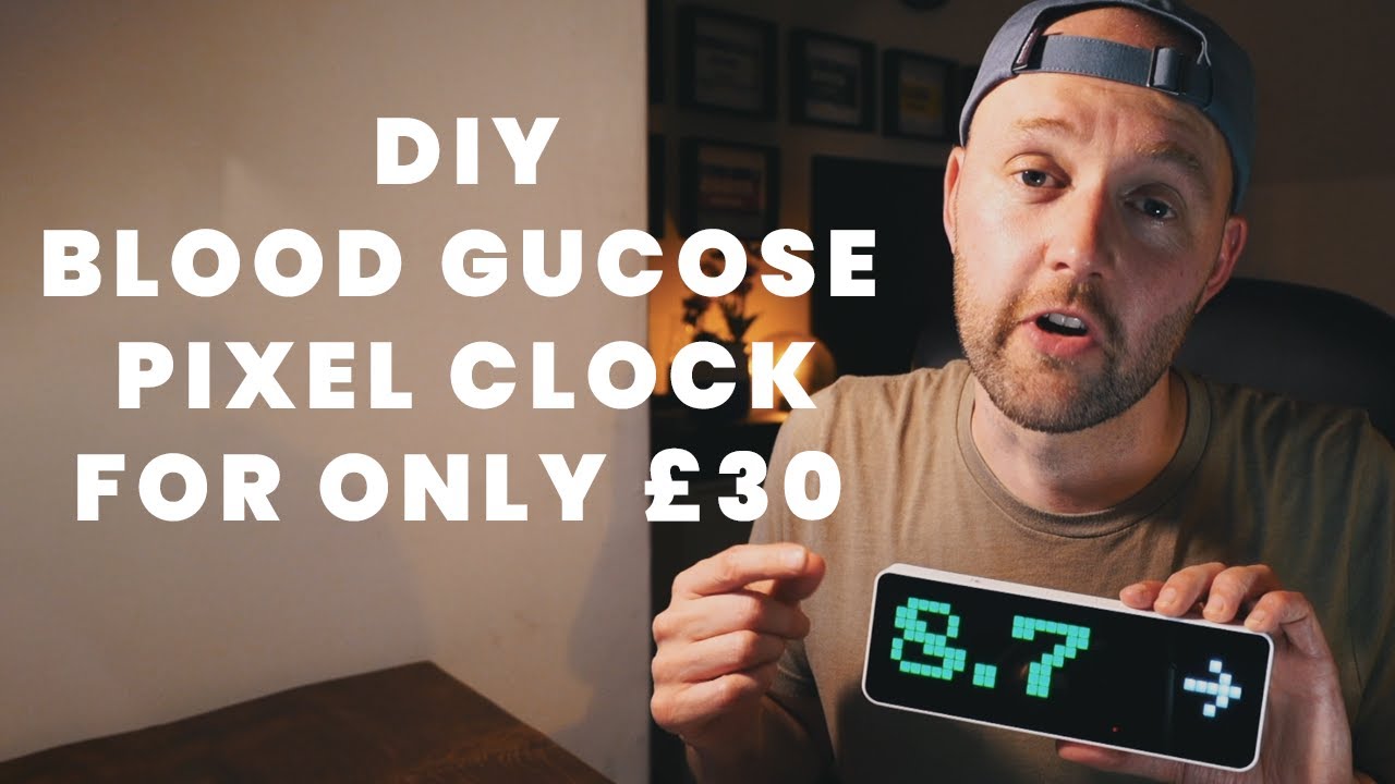 Nightscout Clock - Cheap DIY Blood Glucose Pixel Clock (Ulazni TC001)