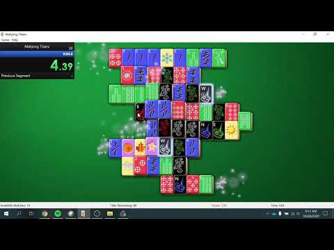 Mahjong Titans - Turtle(Hints) - :10