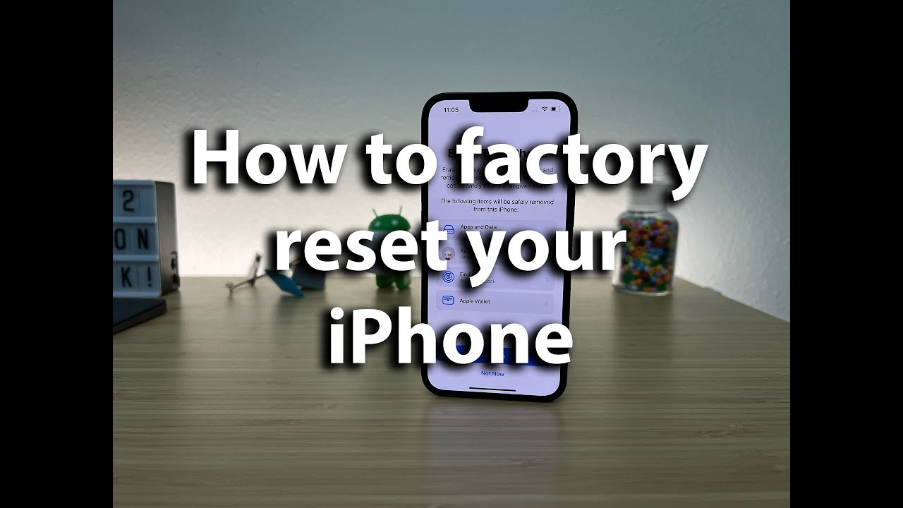 How to factory reset your iPhone